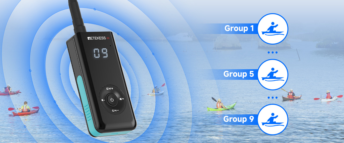 【Local Delivery】Retekess TT120 IP68 Portable Bone Conduction Receiver ...