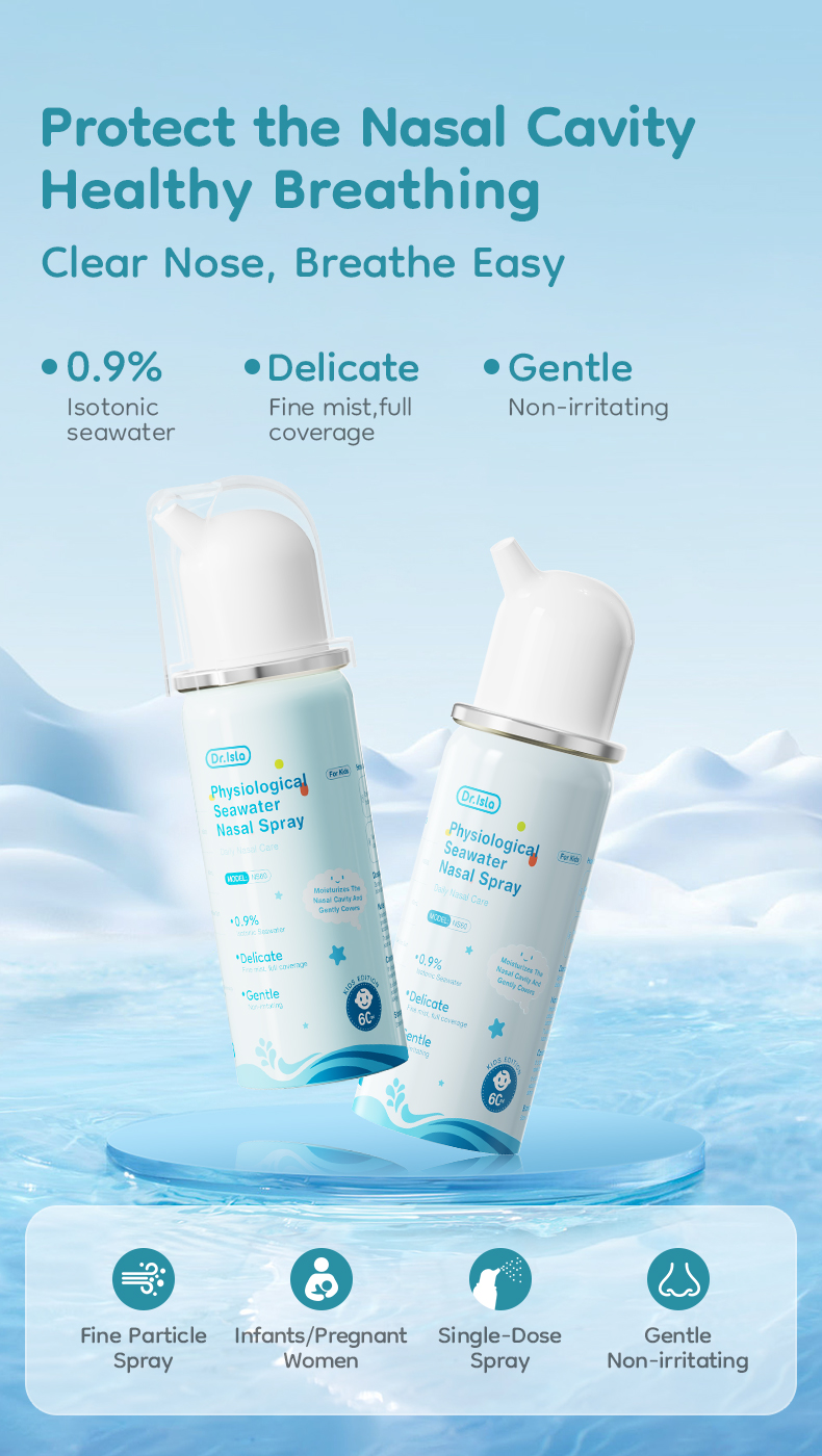 Dr.isla Saline Spray Children's Saline Spray 0.9% Isotonic Normal Sea ...
