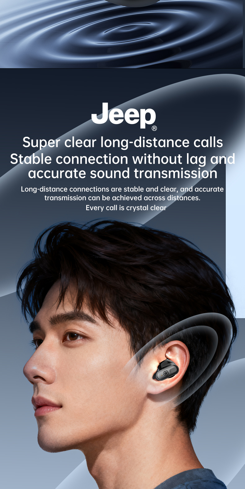 Jeep EW131 TWS True Wireless Bluetooth Earphones BT 6.0 HiFi Sound ...