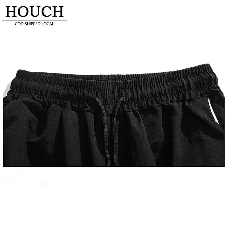 HOUCH COD Cargo Pants Straight Cut Men Fashion korean work pants ...