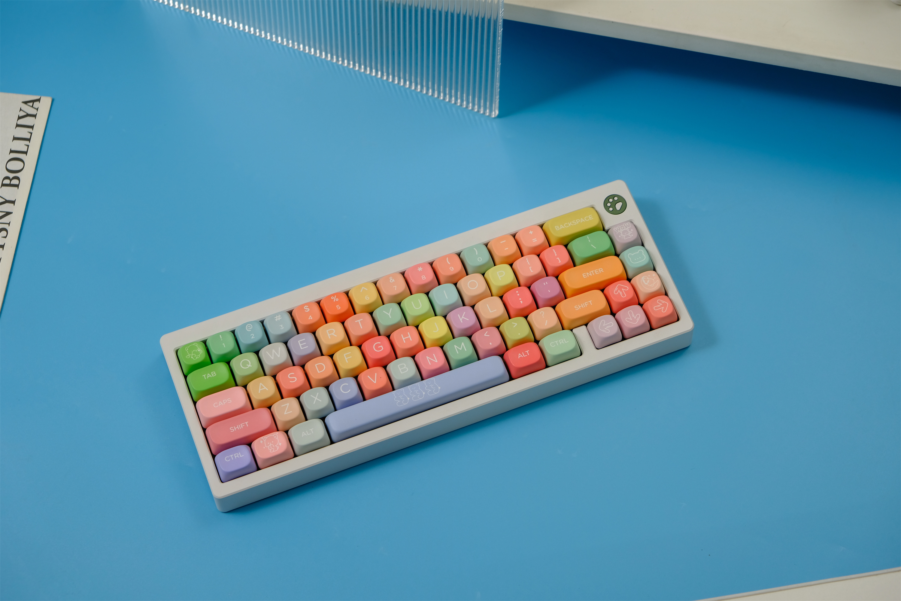Gummy Bears Keycaps 132 Key PBT Keycap MOA Profile DYE-SUB Wooting For ...