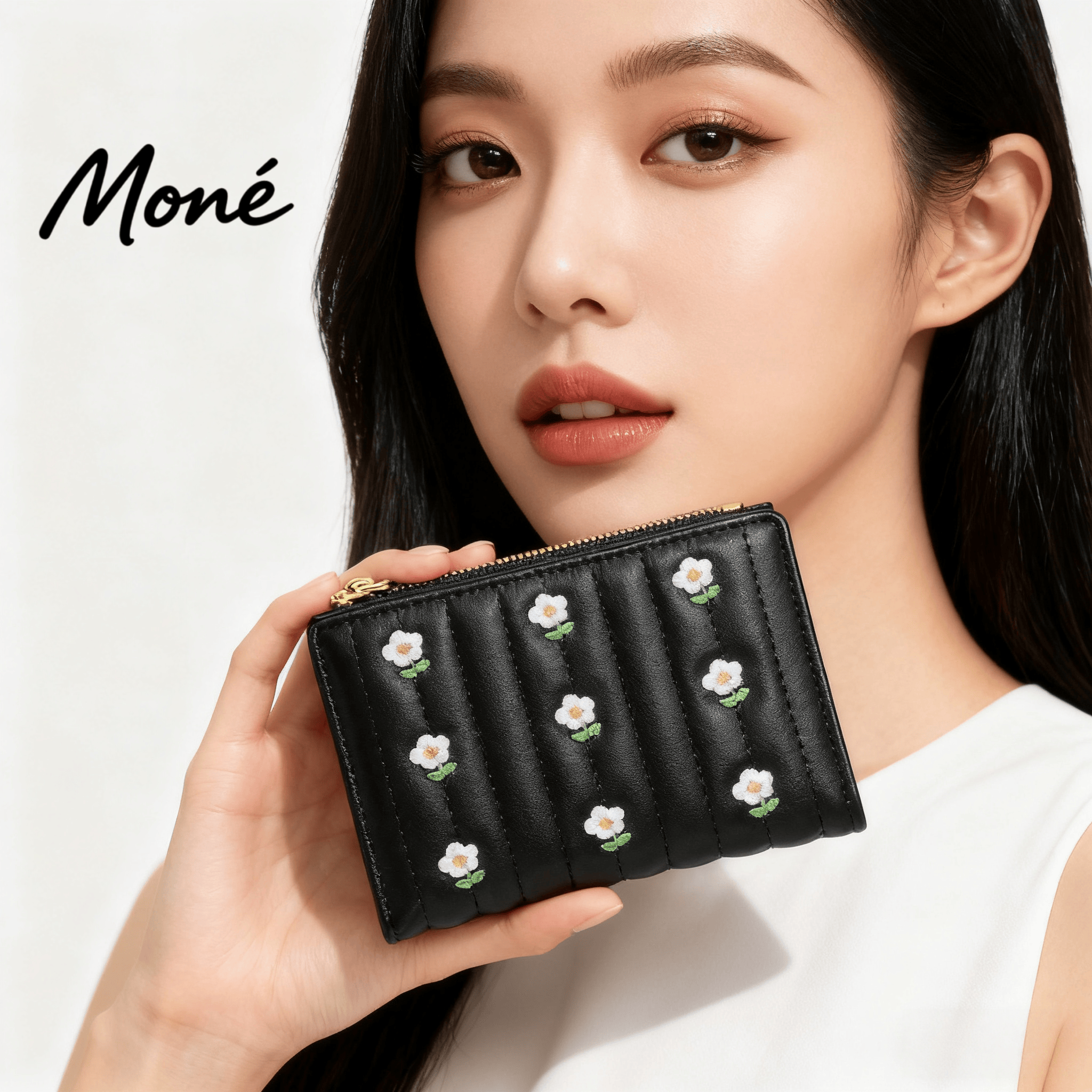 Moné.COD In Stock MY Next day delivery.Short women's purse embroidery ...