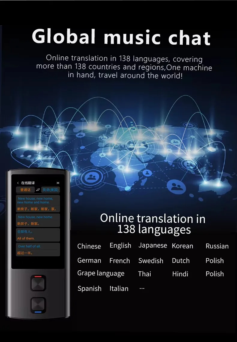 Portable Translation Camera Device T17 Real-Time Smart Voice Photo ...
