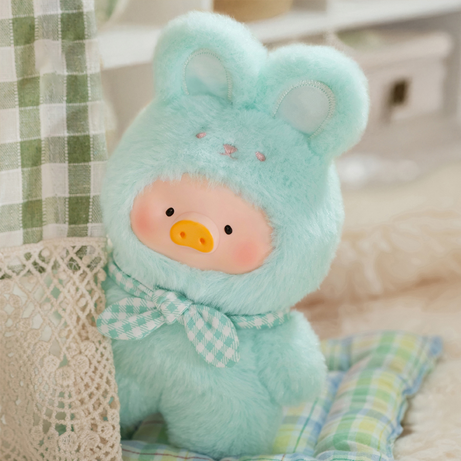 MINISO Canned Pig Lulu Joyful Time Series - Collectible Plush Keychain ...