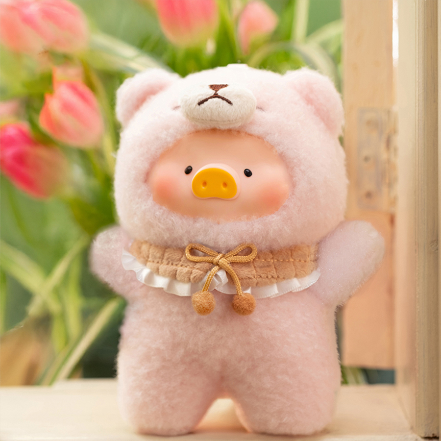 MINISO Canned Pig Lulu Joyful Time Series - Collectible Plush Keychain ...