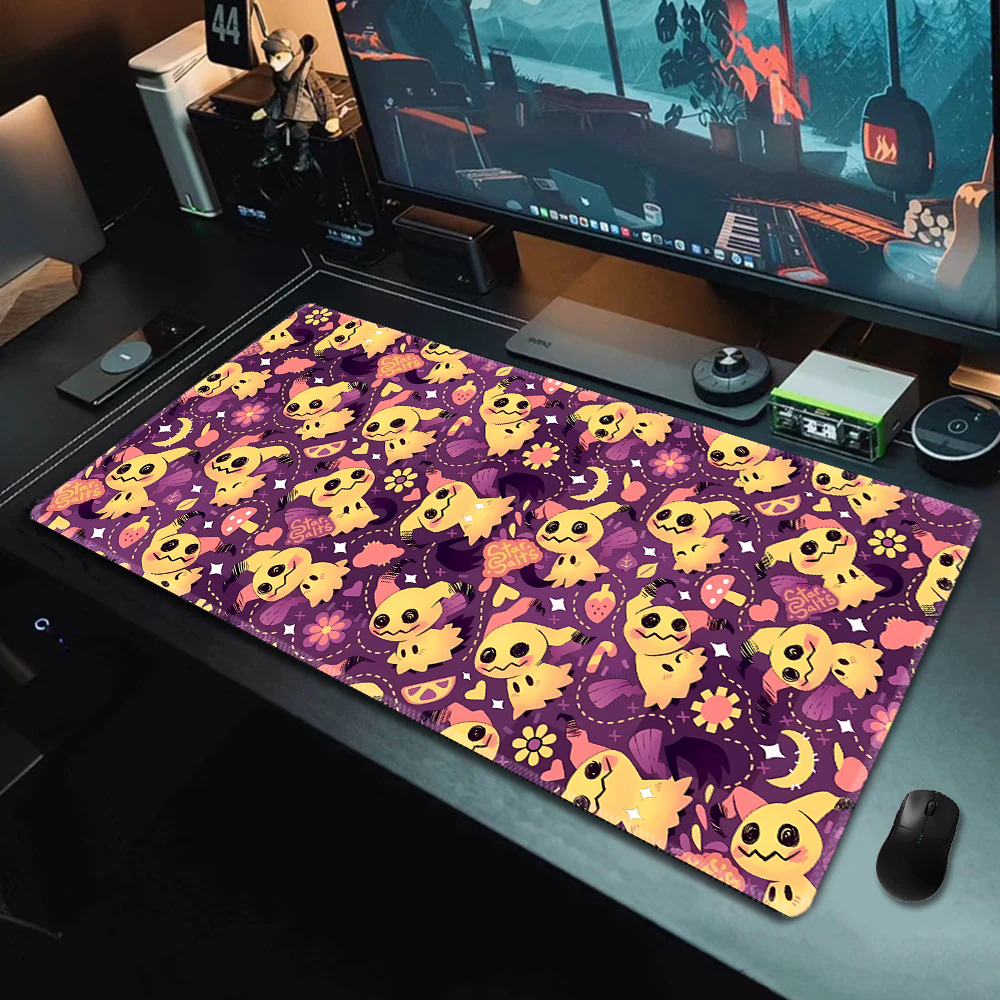 Mouse Pad Gaming Cute Pokemon Mimikyu Mousepad Large Customize Extended ...