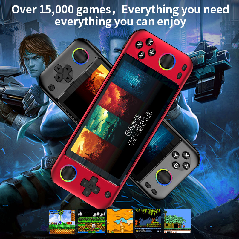 R900 Handheld Horizontal Version Handheld Game Console Nostalgic Retro ...