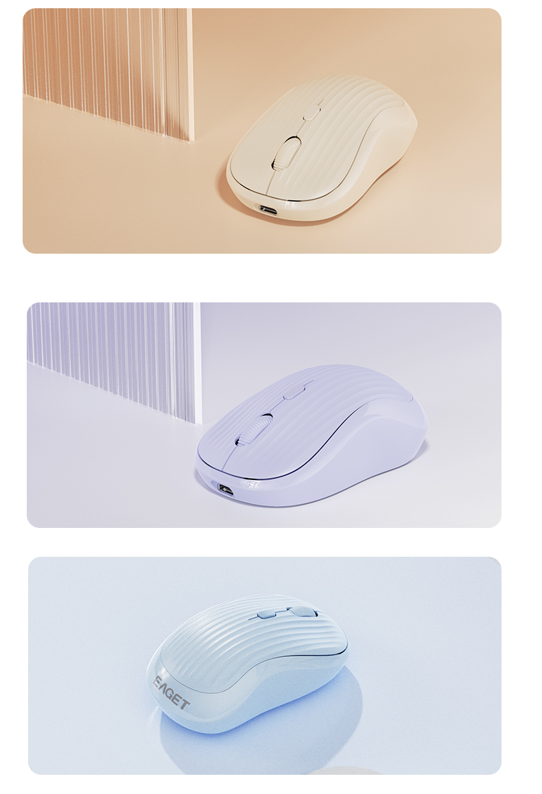 EAGET EM18 Macaroon Colour Mini Wireless Mouse | Shopee Malaysia