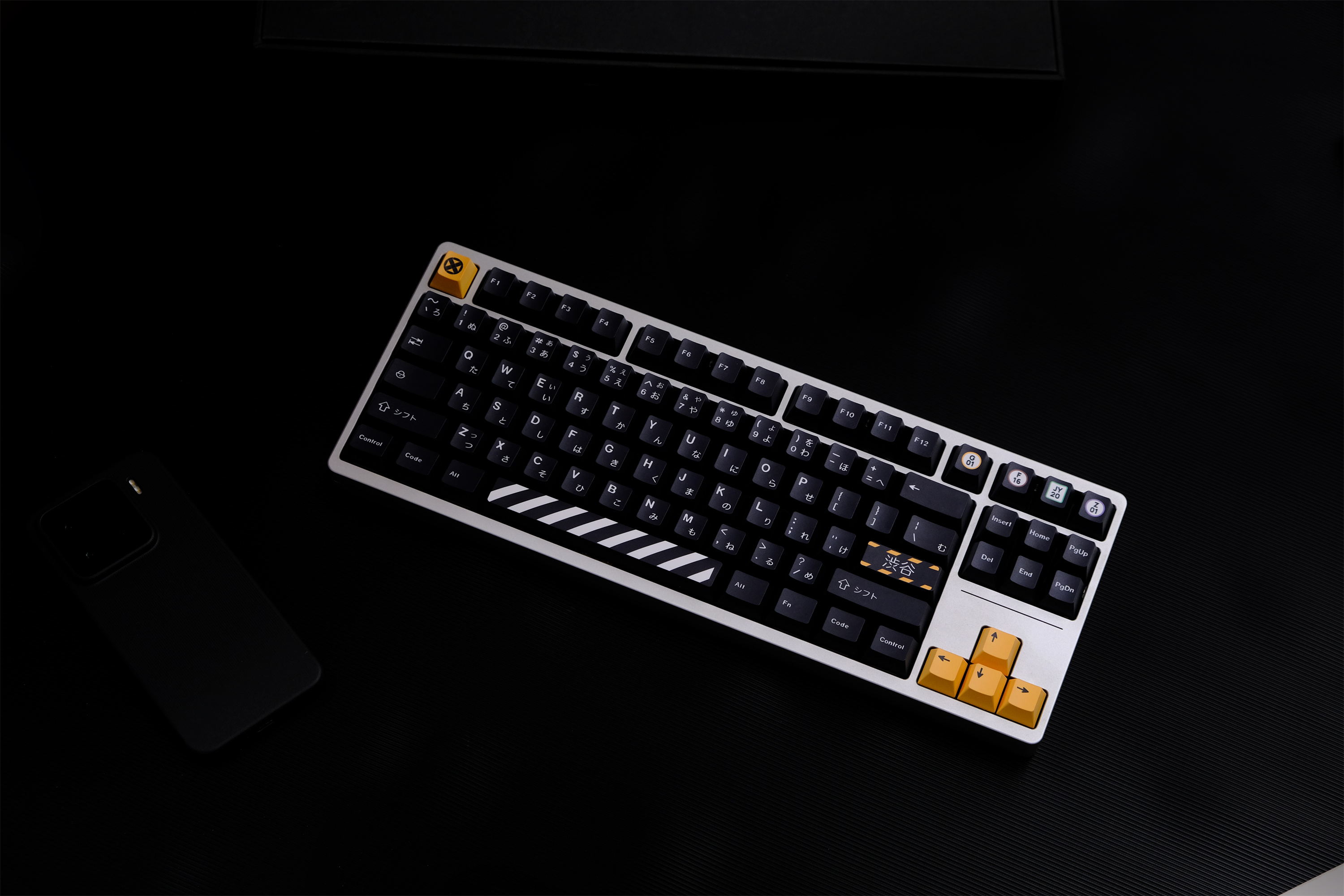 Shibuya Subway Station Keycaps 151 Keys PBT Keycap Cherry Profile DYE ...
