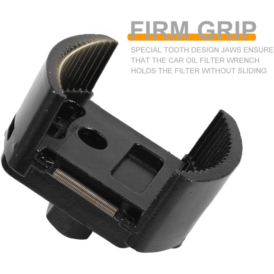 Heavy Duty Oil Filter Tool Adjustable Wrench 60mm-105mm Spanar Oil ...