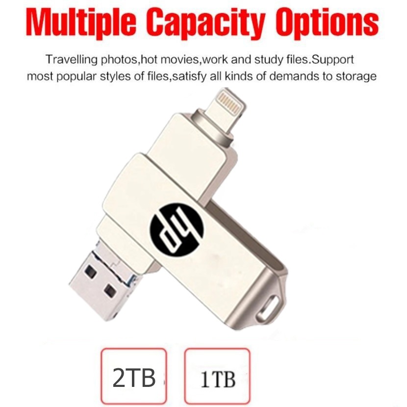 Hp Flash Memory Driver Suitable for Apple Android typec3 in 1 Mobile ...