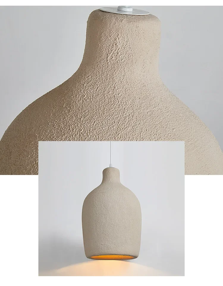 LAMPU GANTUNG RUANG TAMU WABI-SABI AESTHETIC CHANDELIER CEILING LIGHT ...