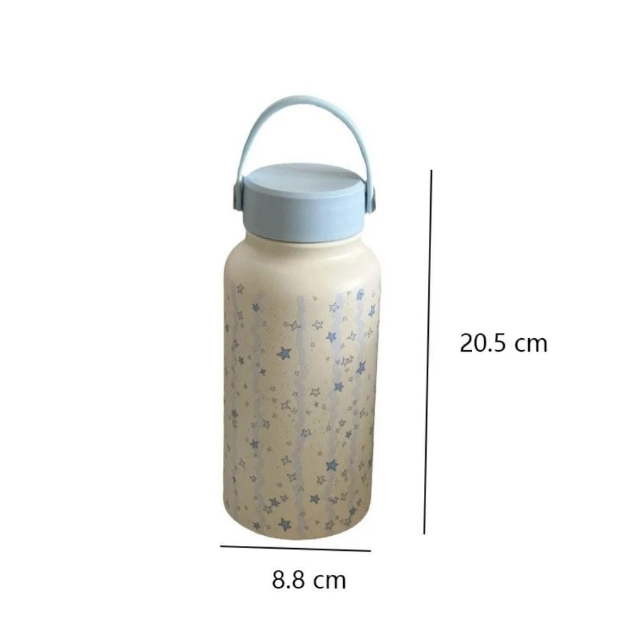 900ML Cute Thermos Bottle Botol Air Termos Kartun Comel Stainless Steel ...
