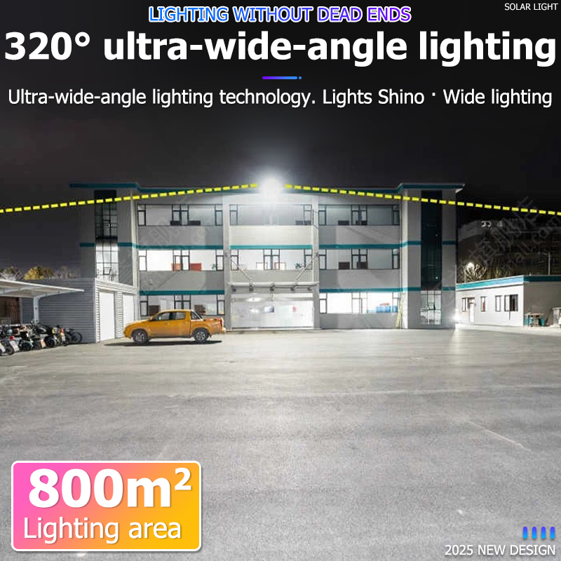 【365°ultra-wide angle lighting】 spotlight solar light outdoor lighting ...