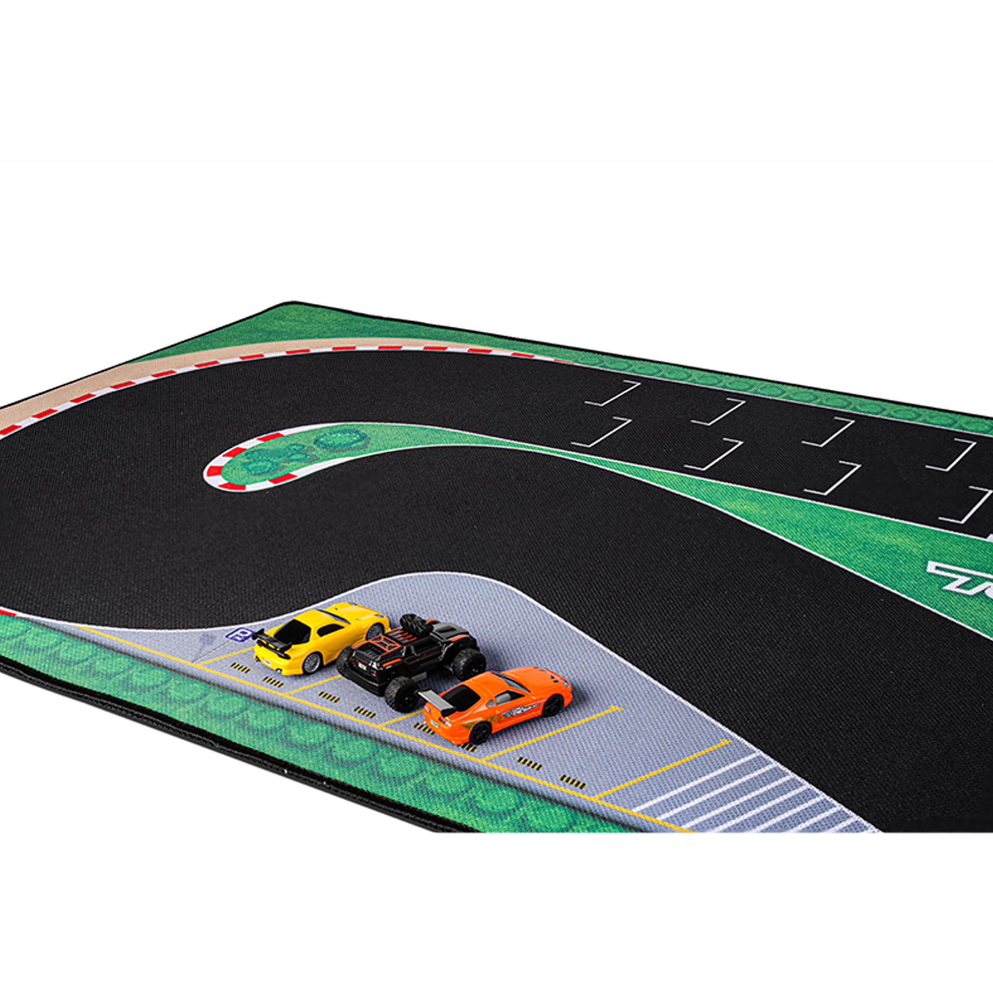 Portable Rubber Track Mat 95x50cm 950x500mm Turbo Racing 1/76 RC Mini ...