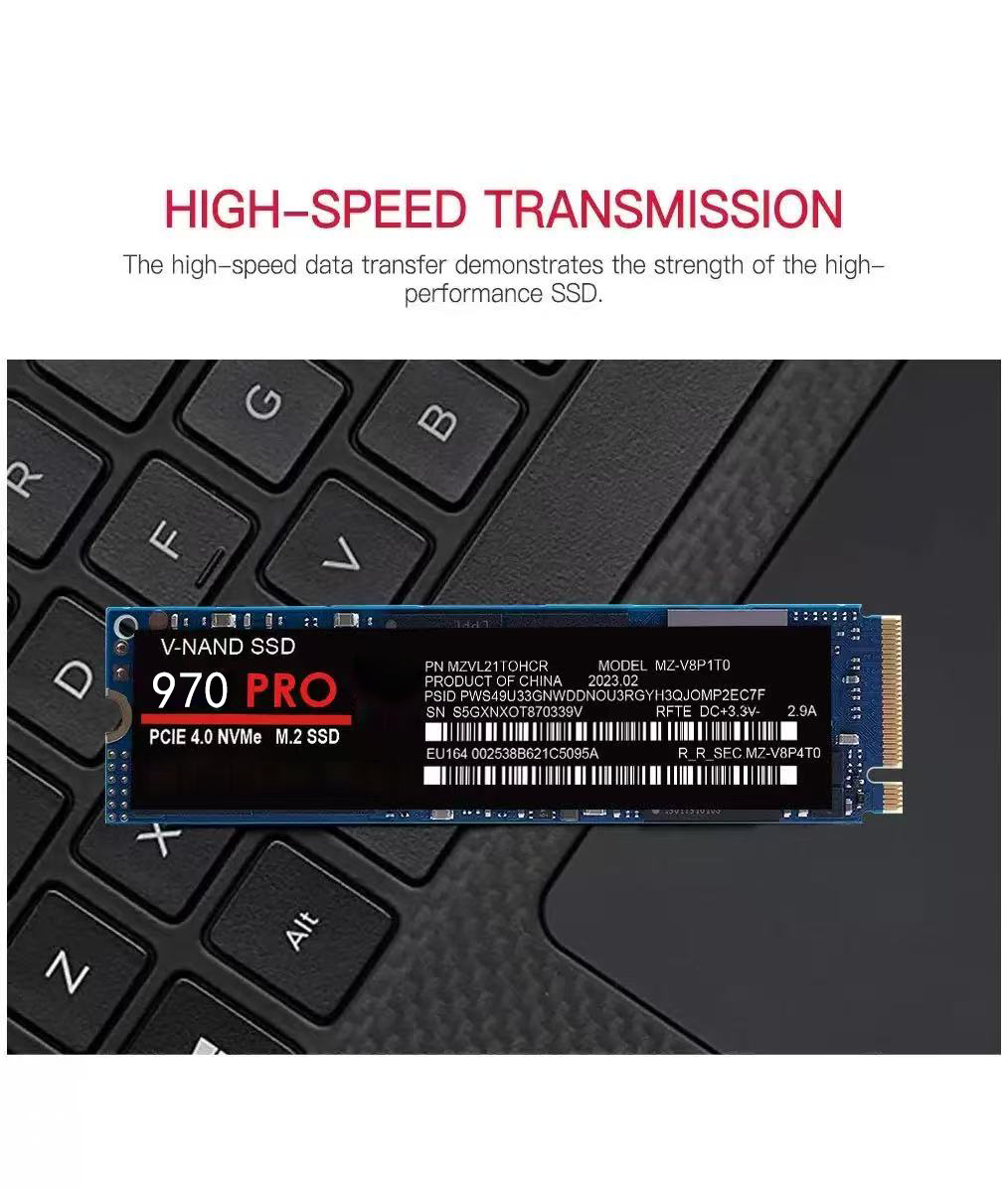 SSD M.2 Solid State 1TB 2TB 4TB 970 NVMe PCIe SSD Disco Drive 2280 ...