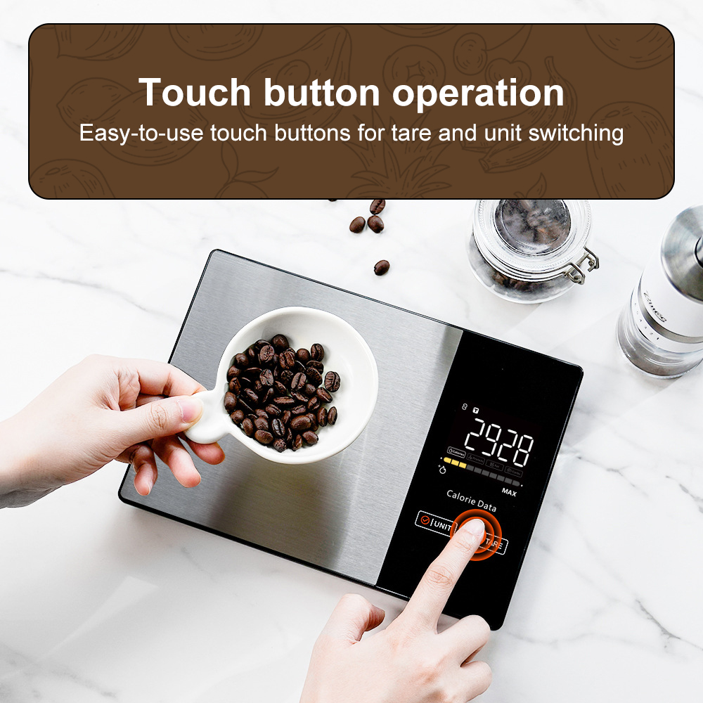 INSMART New Bluetooth Kitchen Scale, 5 Unit Electronic Scale Digital ...