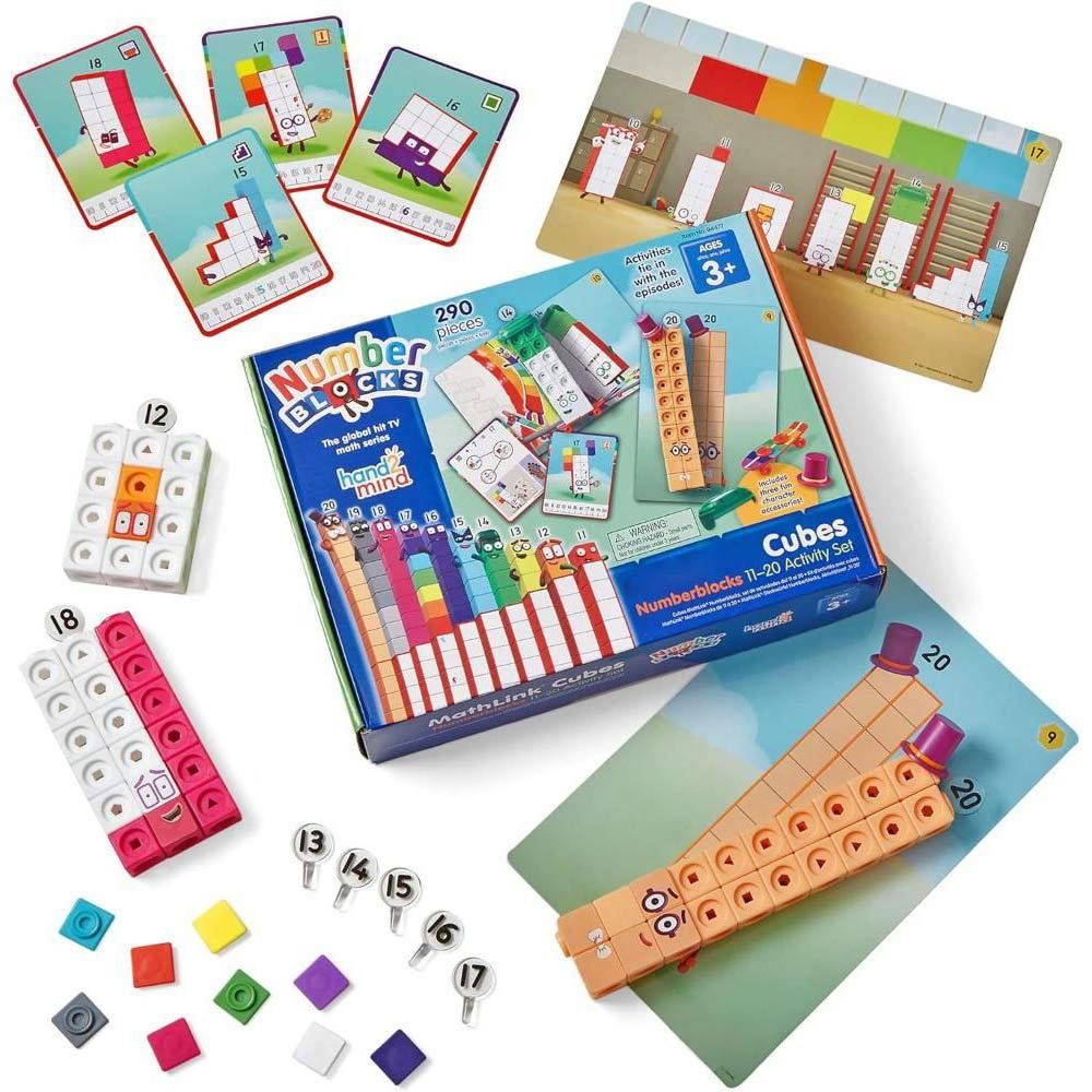 AOPHEKM Numberblocks, Multicolor Build Early Math Skill Building Block ...