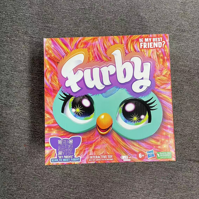Furby Coral, 15 Fashion Accessories, Interactive Plush Toys, Suitable ...