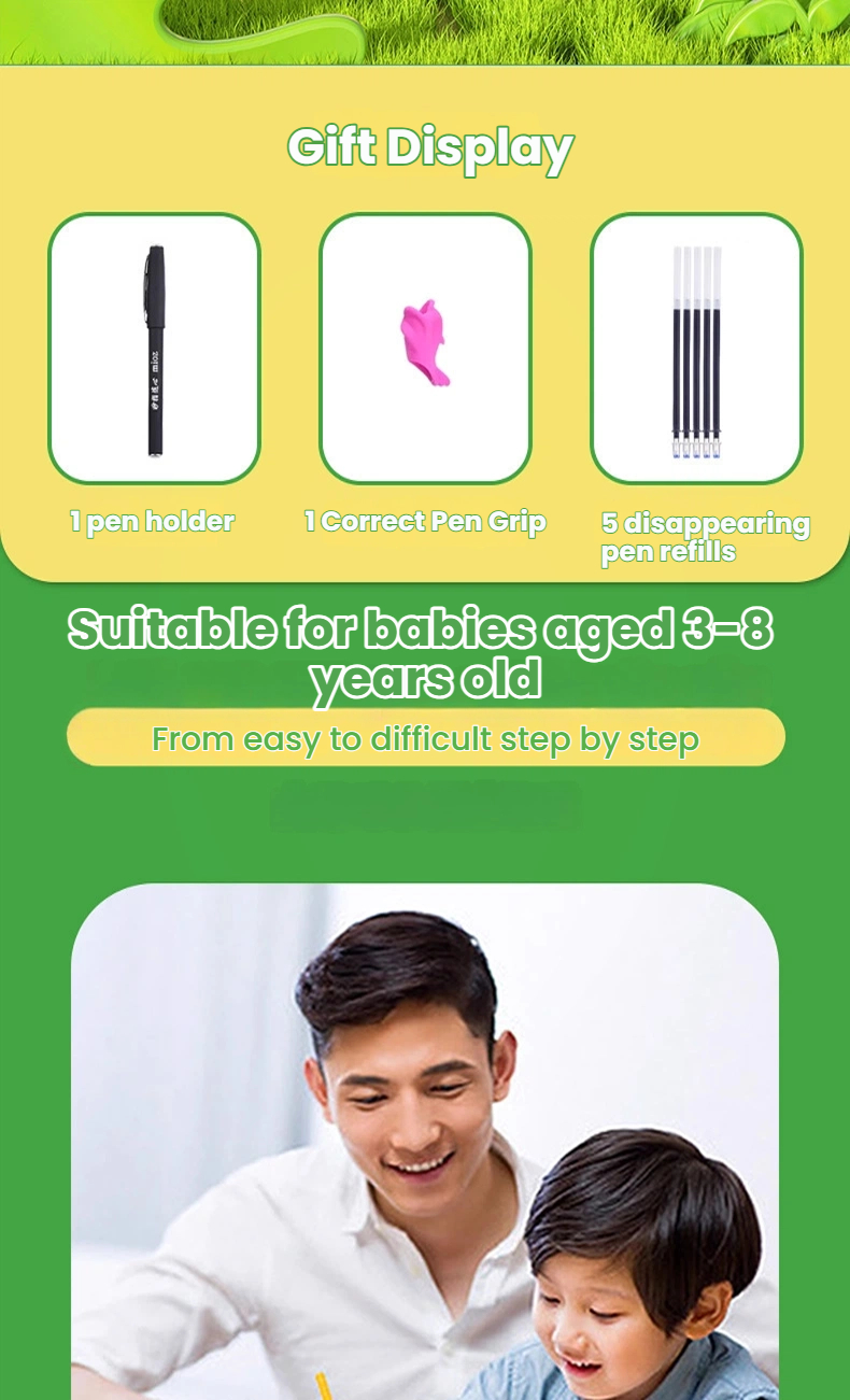 【Ready Stock】Children's Groove Pen Control Training Copybook Stroke ...