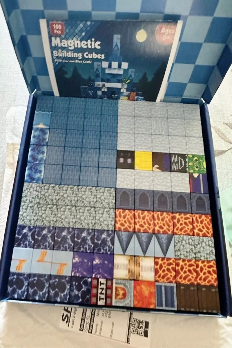 3D Magnetic Building Blocks - STEM Educational Toys for Boys & Girls ...