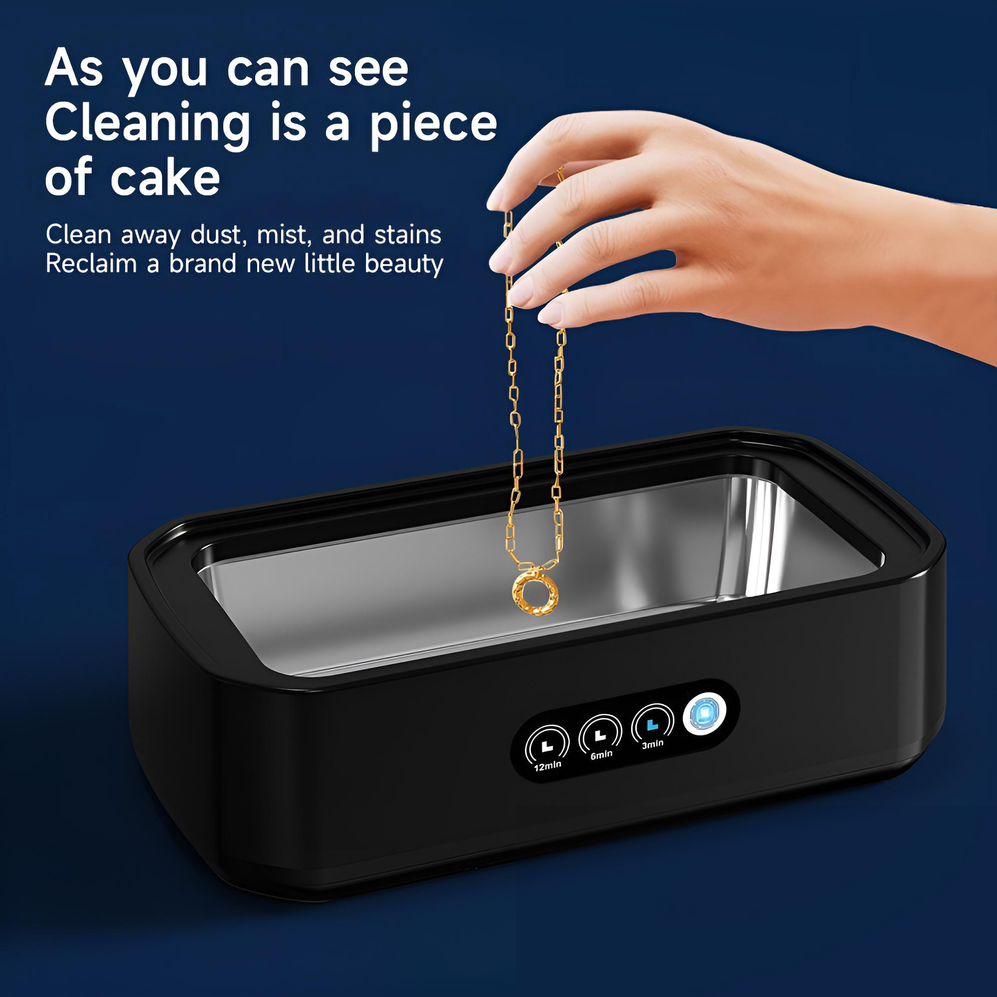 49KHZ ultrasonic cleaning machine high-frequency vibration cleaner ...