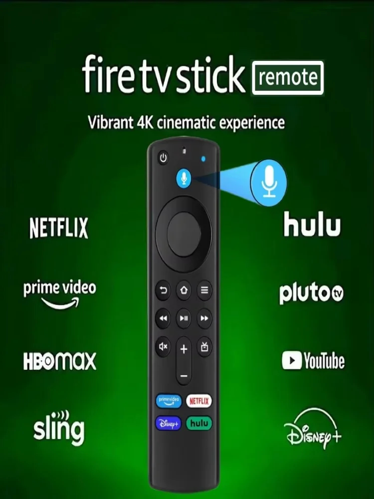 Smart Voice Remote Control Replacement TV Stick 4K MAX Lite Fire Cube ...