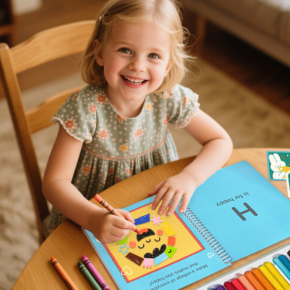 BEAR TALE Kids ABCs of Emotions Interactive Book The ABCs of Little ...