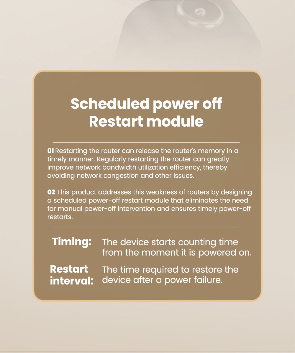Twitch 24H WiFi Automatic Power-Off and Restart Reset Switch Timed ...