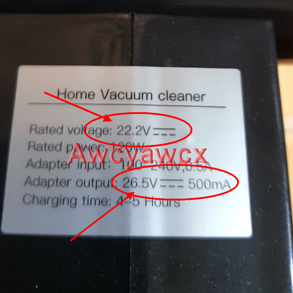 AC DC 26V Power Adapter 0.45A 450mA 1A Charger For Dibea T8 D18 H008 ...