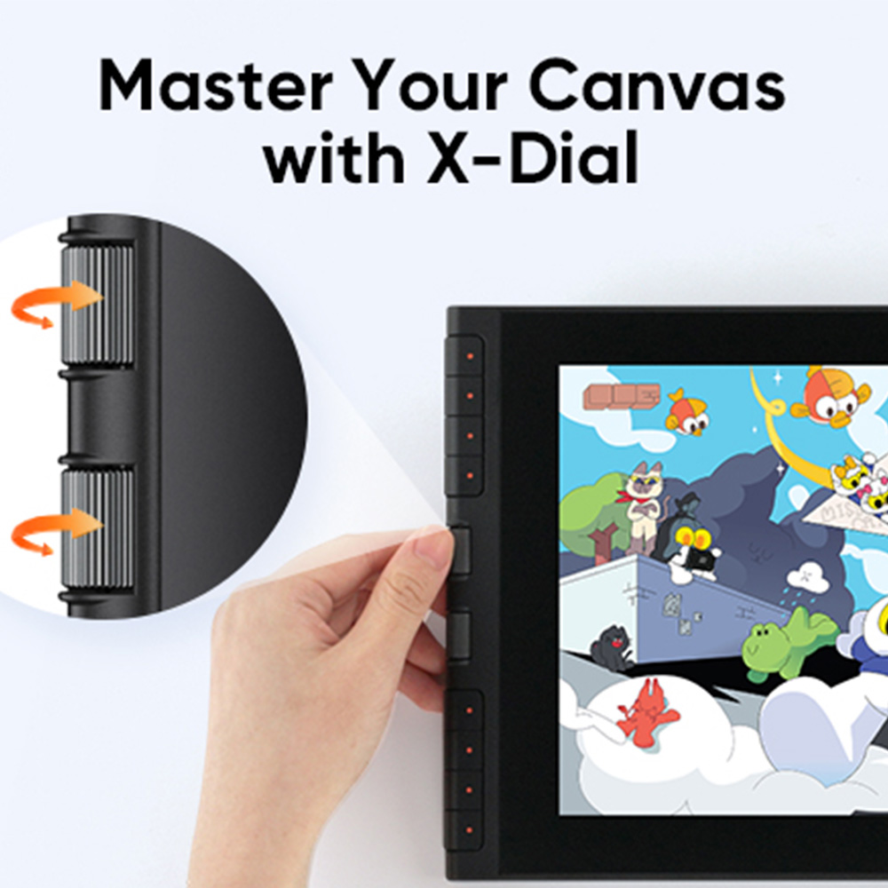 New Arrival XPPen Artist 12 3rd Pen Display Drawing Monitor With Micro ...