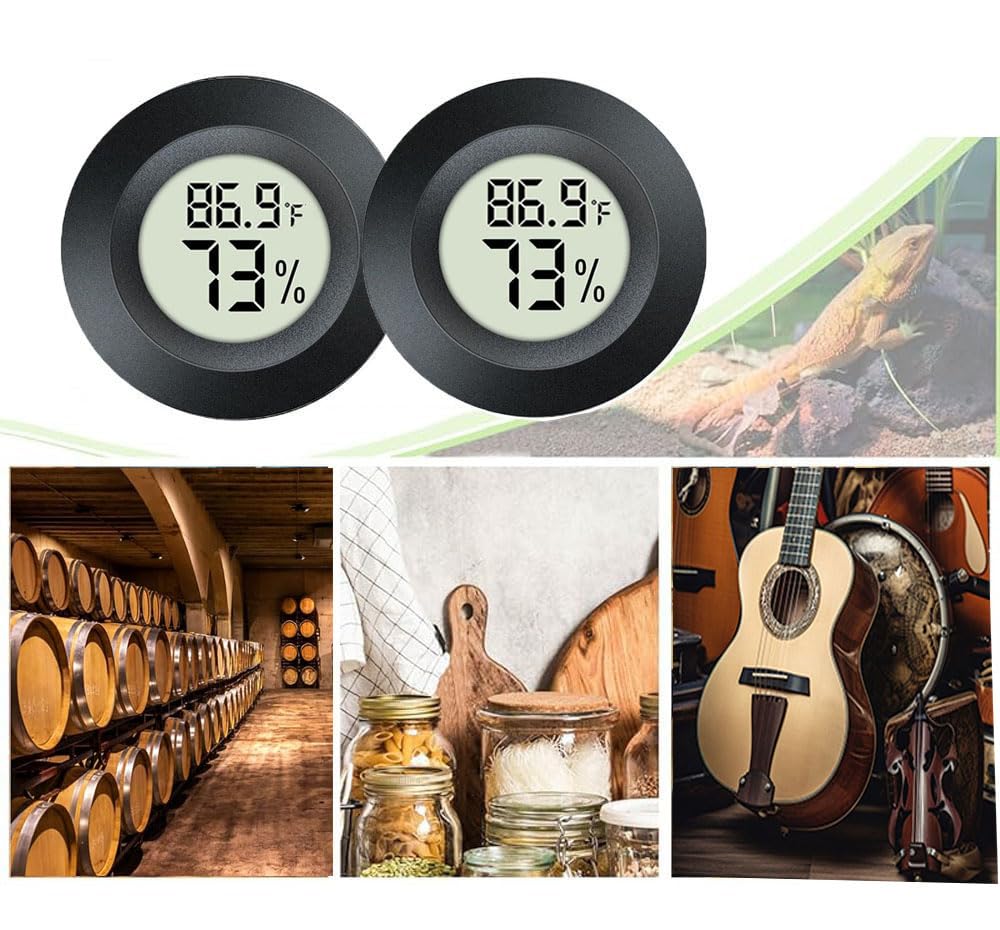3D Printer Accessories Mini Hygrometer Digital Thermometer for 3D ...