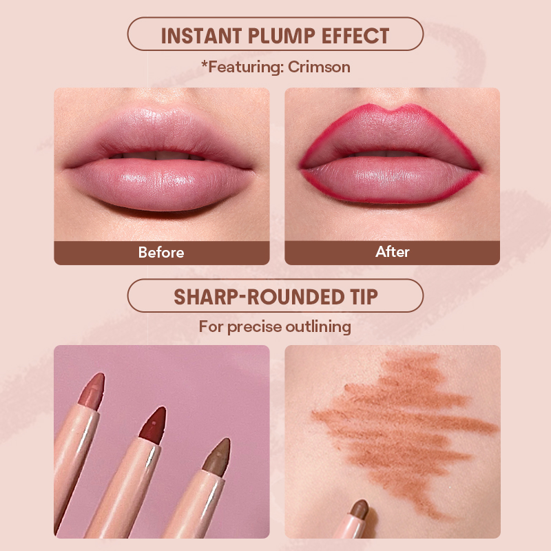 SHEGLAM So Lippy Lip Liner Pencil Creamy Matte Silky Smooth Matte ...