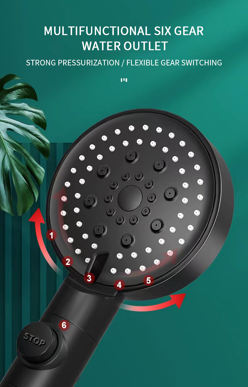 Multifunctional And Powerful Shower Head High Durability Water Saving ...