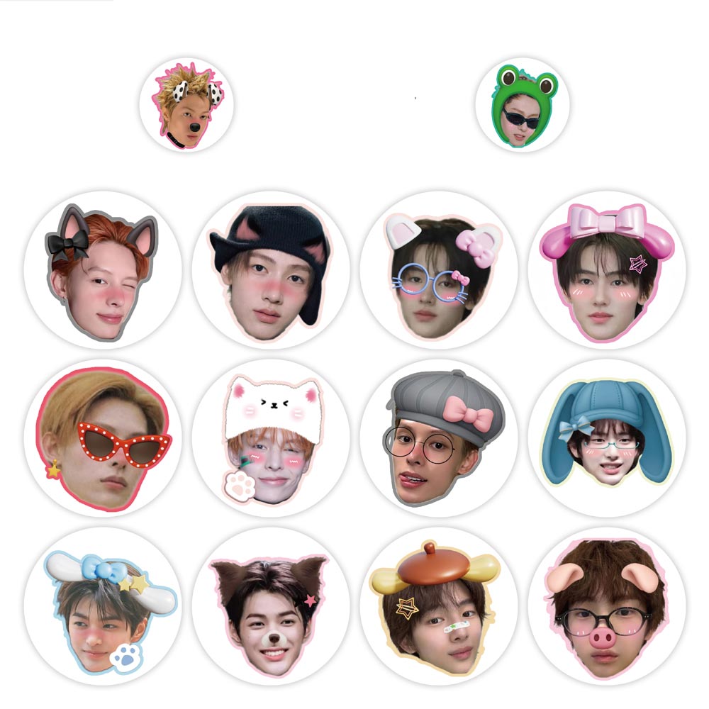 500pcs Korean K-pop Idol Boy Group Cortis Avatar Roll Sticker ...