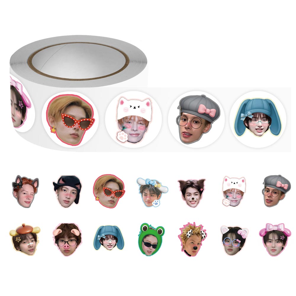 500pcs Korean K-pop Idol Boy Group Cortis Avatar Roll Sticker ...