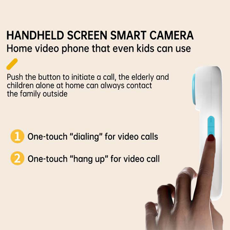 Two-way Video Camera CCTV Video Call 360° Rotating Motion Detection 2.8 ...