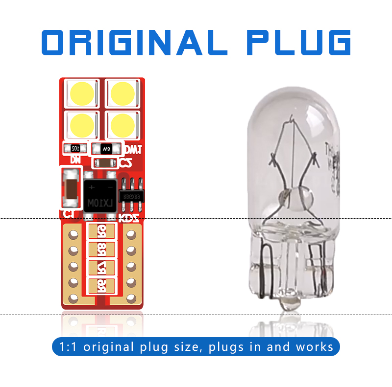 1pcs PROTON WAJA LAGI BEST T10 LED BULB Small Headlamp Lamp Mentol ...