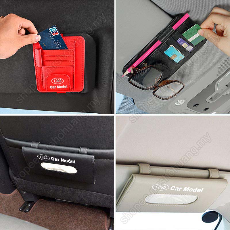 Car Card Holder Sun Visor Organizer For Mitsubishi Triton Xpander ...