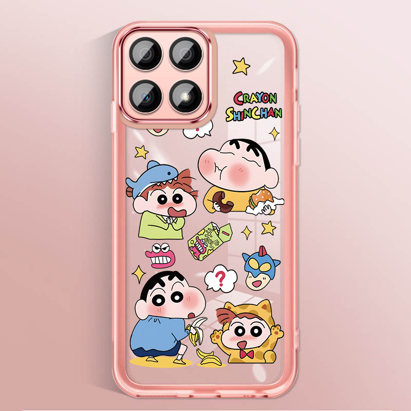 HONOR 400 Smart Honor X7d 5G Crayon Shin-chan Lovely Case Crystal Clear ...