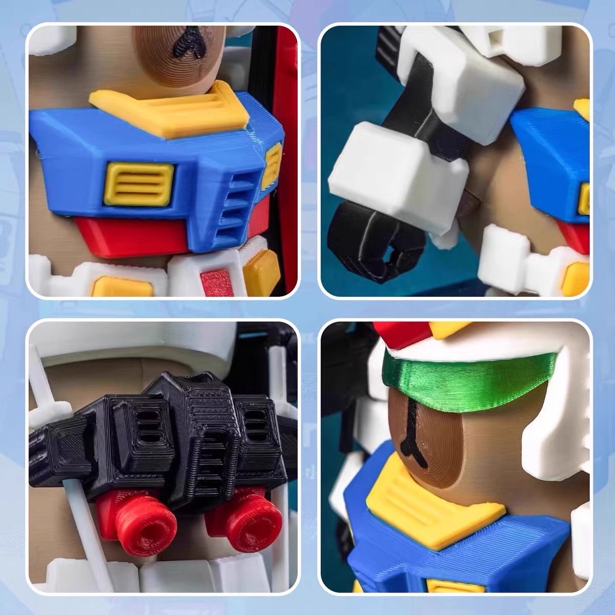 Capybara 3D print Assemble toy 2025 New Mecha Capybara Gundam kids gift ...
