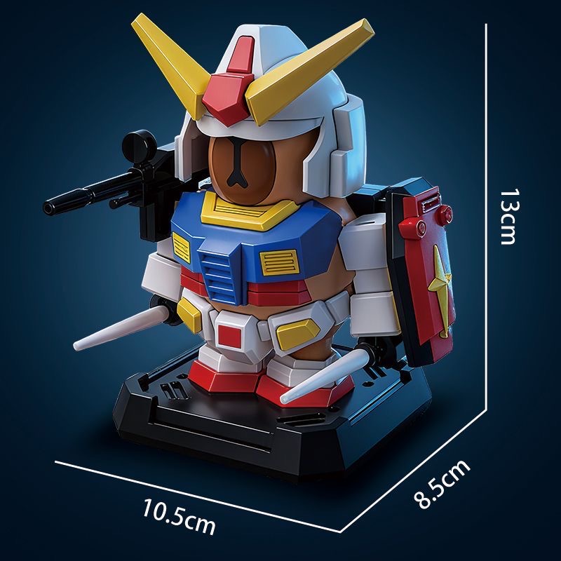 Capybara 3D print Assemble toy 2025 New Mecha Capybara Gundam kids gift ...