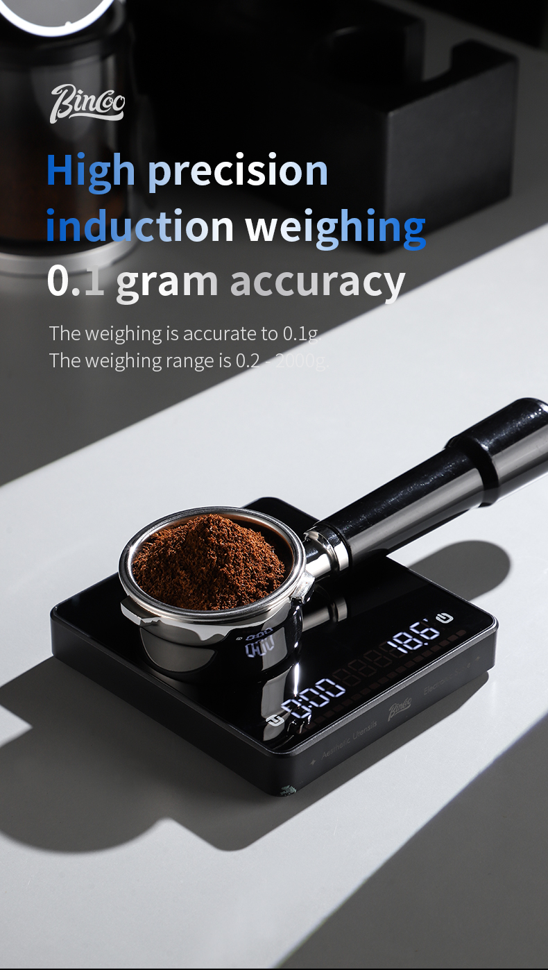 Bincoo Coffee Scale Coffee Bean Dish Set Electronic Scale Automatic ...