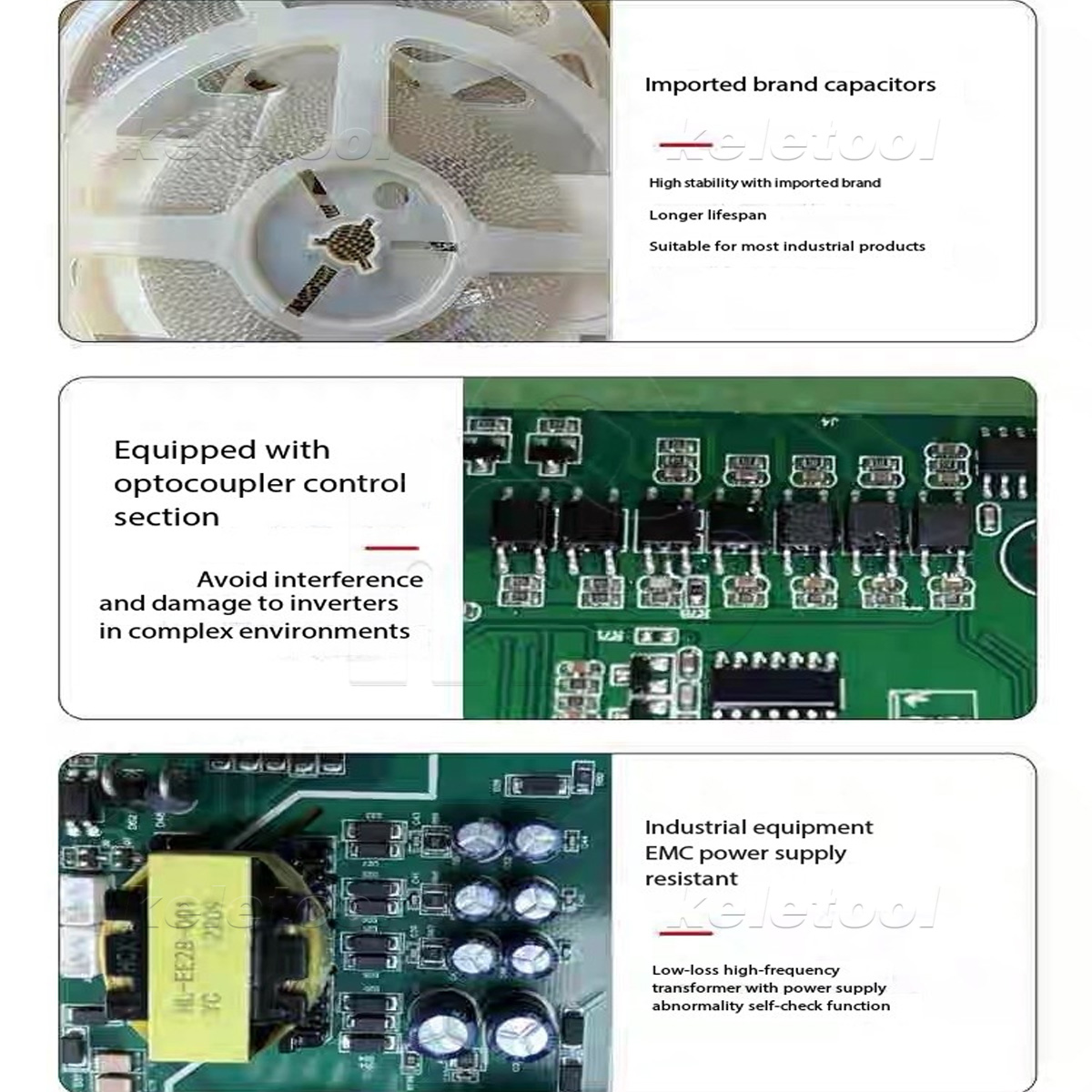 Frequency inverter 2.2kw 220V 460v single phase to three phase VFD/VSD ...