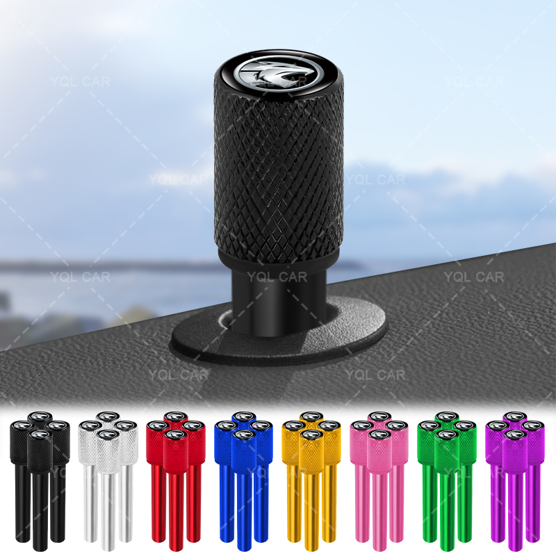 1/4pcs Metal Car Door Lock Knob Car Interior Door Lock Caps for Proton ...