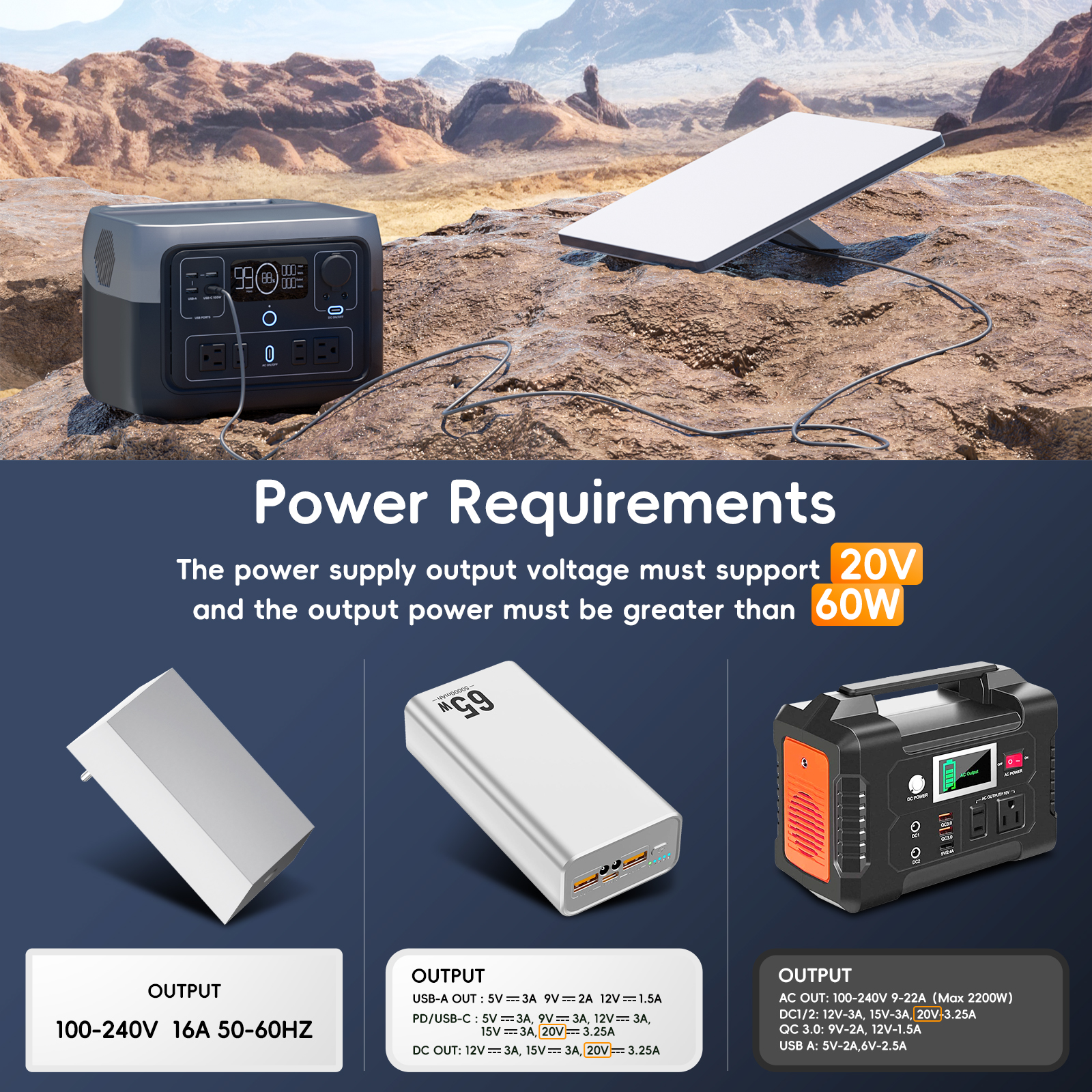 ECILY 5M Starlink Mini Cable 6.5 16.4FT Mini Type-C to DC 100W Power ...