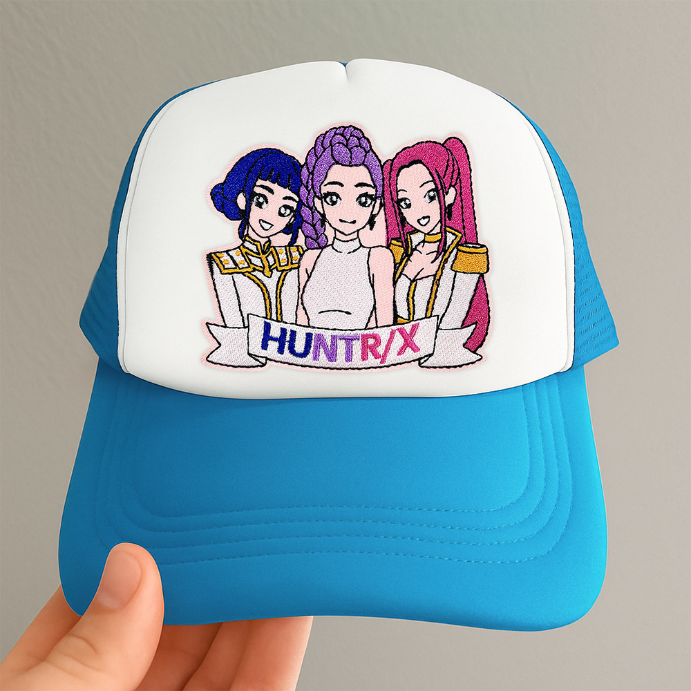 KPop Demon Hunters Embroidered Cloth Paste Embroidery Patch Iron On ...