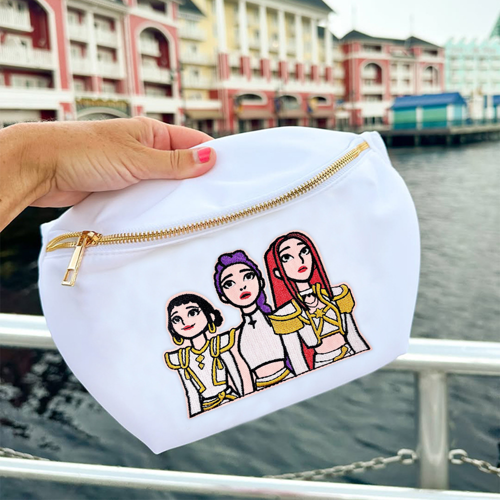 KPop Demon Hunters Embroidered Cloth Paste Embroidery Patch Iron On ...