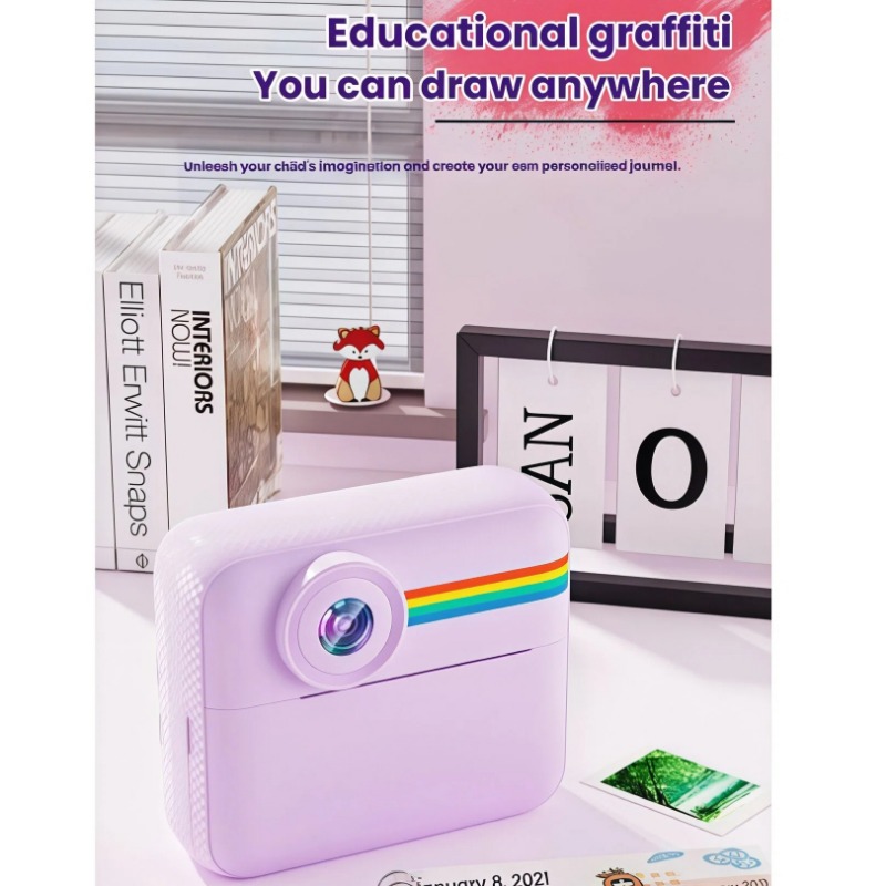 Polaroid children's camera produces cartoon digital high-definition ...