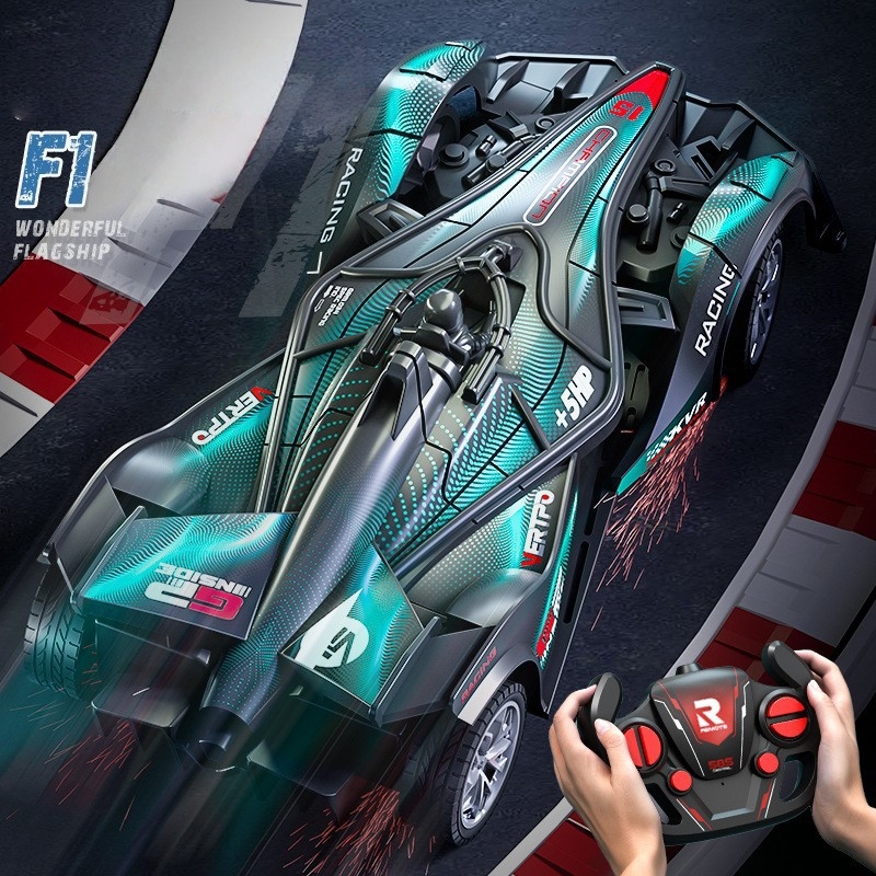 Kereta Control RC Car F1 Formula Drift Racing High Speed Rear Wheel ...